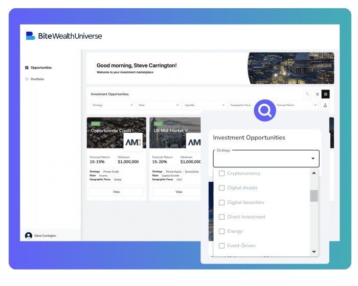 Alternative investment platform for investors - Bite Investments