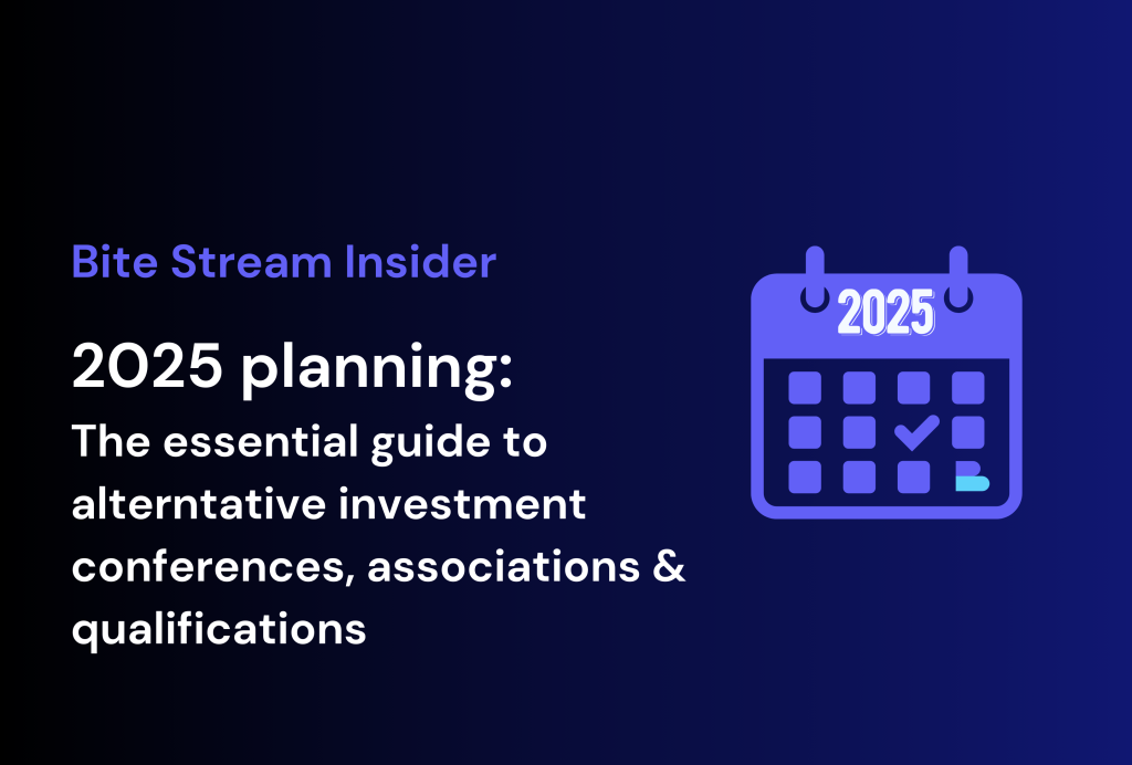 Bite Stream Insider: 2025 Alternative Investments Industry Guide | Bite Investments